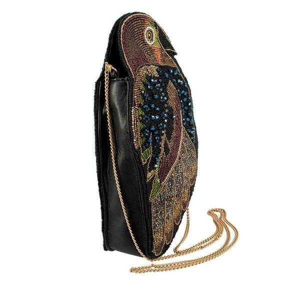 Mary Frances | Bags | Mary Frances Out On A Limb Crossbody Parrot Bird ...